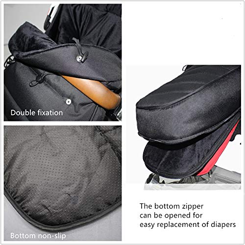 Universal Sleeping Bag for Baby Stroller,Winter Outdoor Soft Fine Velvet Toddler Footmuff.