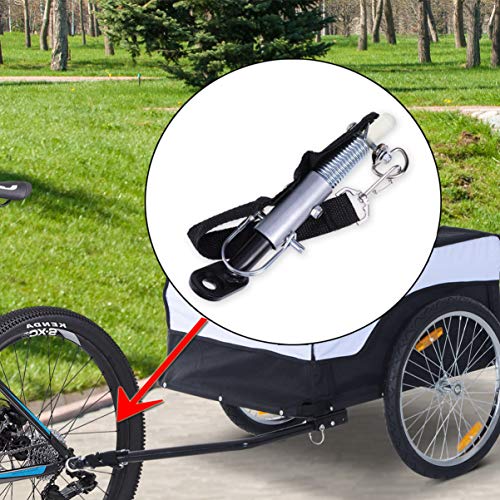 WINOMO Universal Bicycle Trailer Hitch Quick Release Heavy Duty Steel Linker MTB Road Bike Trailer Hitch Attachment