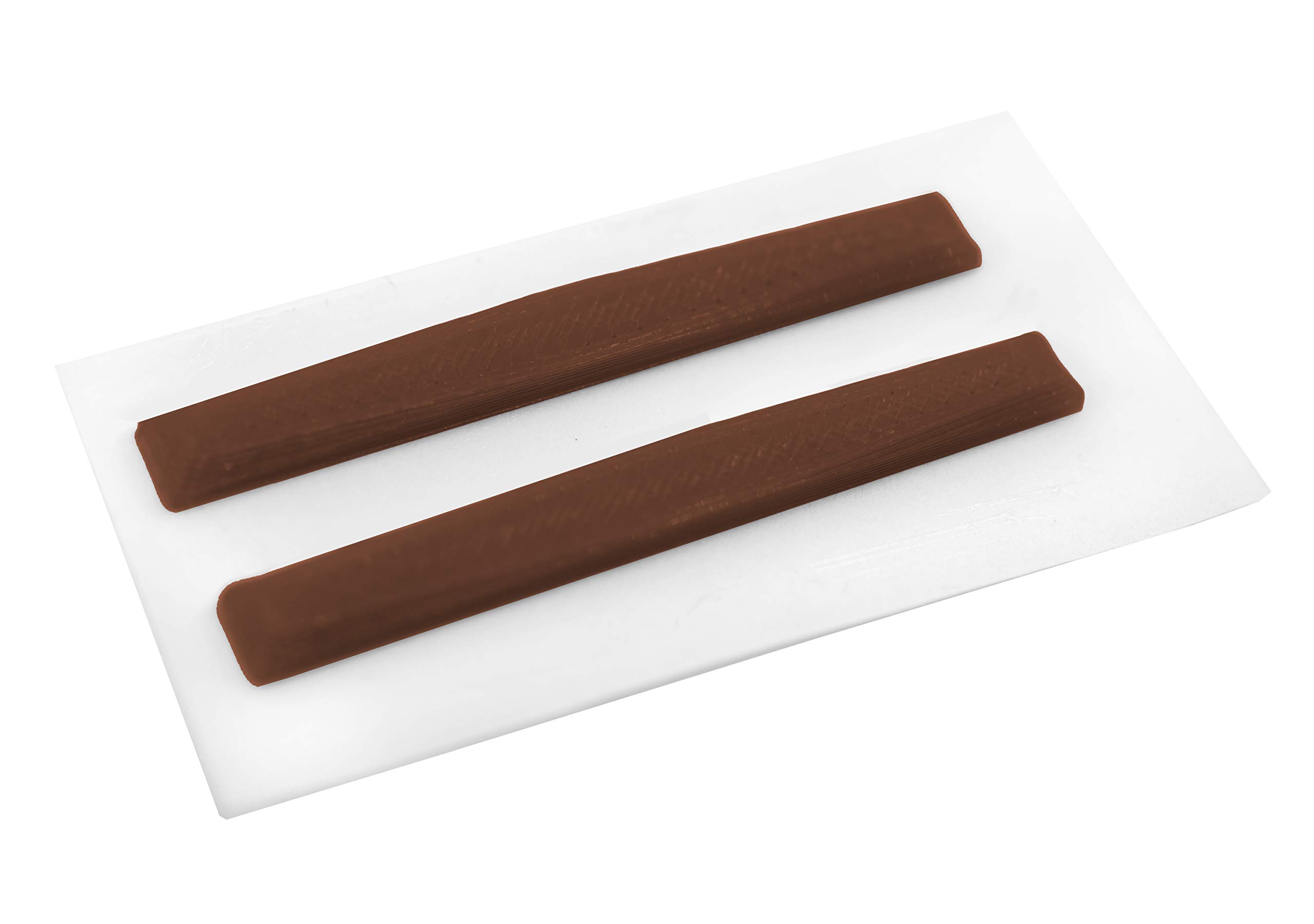 Teak Tuning Gem Edition Adhesive Board Rails, Black Onyx Colorway - Set of 2 Fingerboard Rails - Set of 2 Rails - Designed & Made in The USA