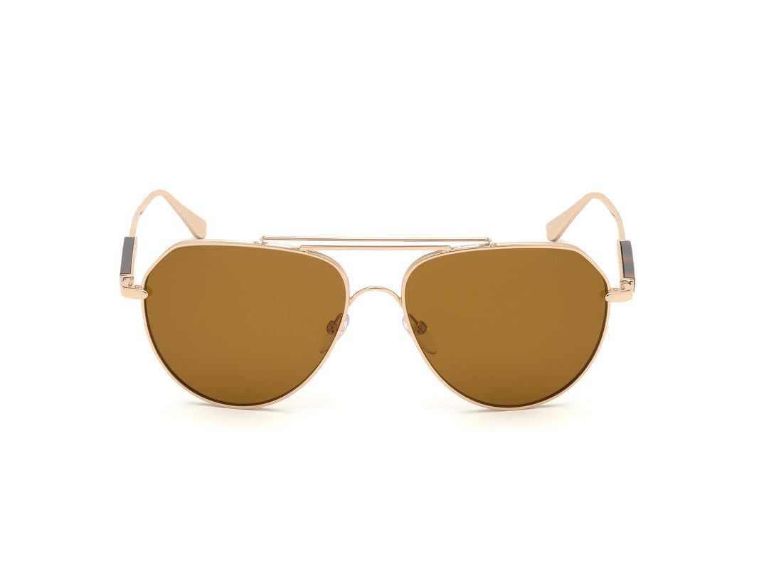 Tom Ford FT0670 - 28E Sunglasses Gold Frame w/ Brown Lens 61mm