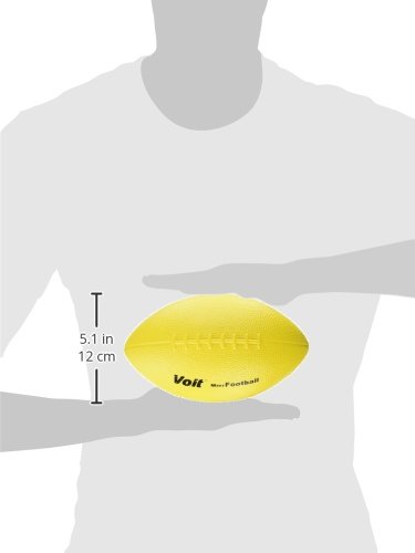 Voit Tuff Foam 8 1/2" Football - Yellow