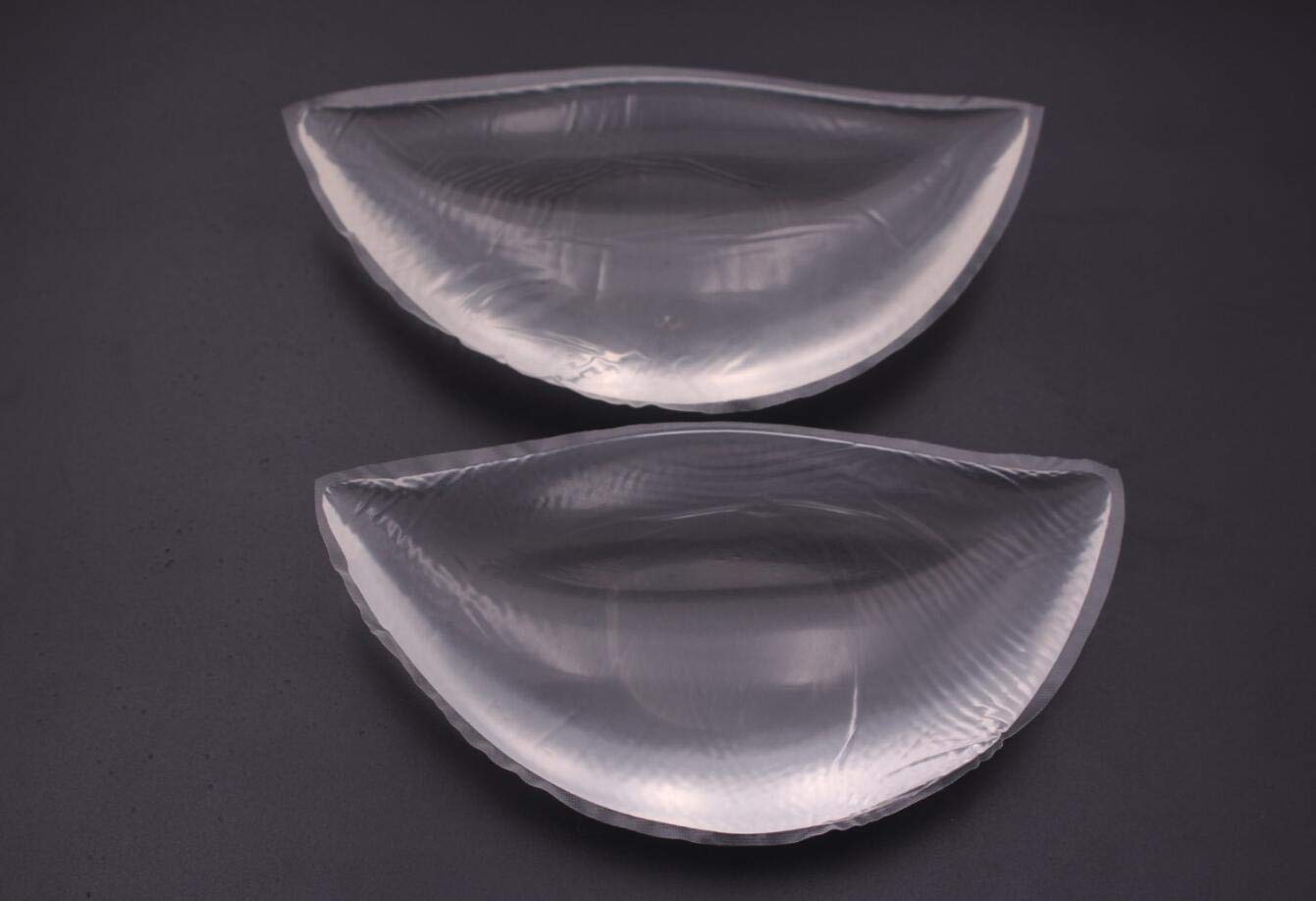 VASANA 2Pcs Thicken Super Soft Silicone Breast Inserts Bra Push up Cleavage Gel Enhancers Pads Nonslip Sticky Chest Gathering Pad Gel Booster 2 Cup