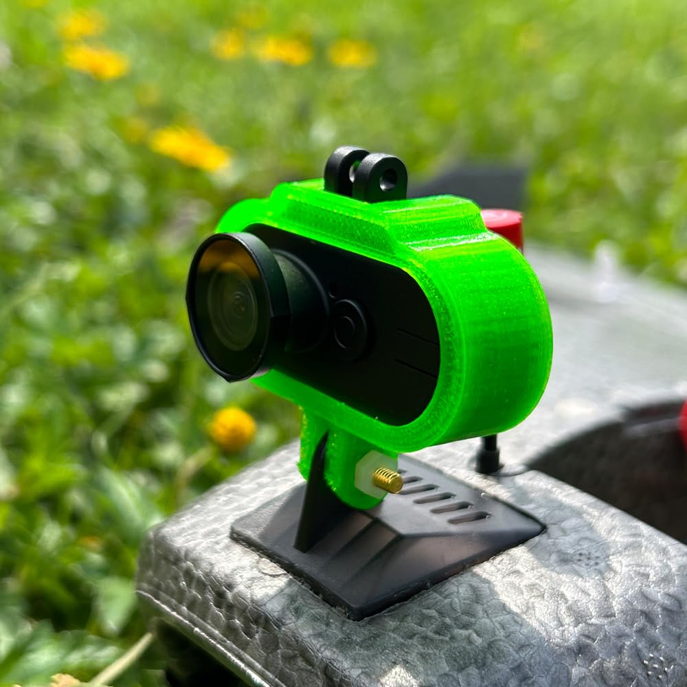 SoloGood Hawkeye Thumb Cam FPV Camera 4K 15.5g 170°FOV with Gyroflow Stabilization ND Filter for FPV Drone Cinewhoop Airplane RC Car,with ND Filter 3D printout bracket