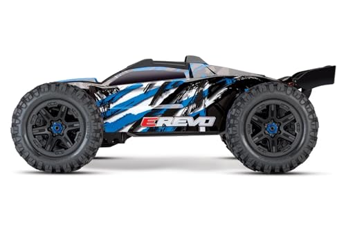 Traxxas 860864BLUE E-revo Vxl Brushless: 1/10 Scale