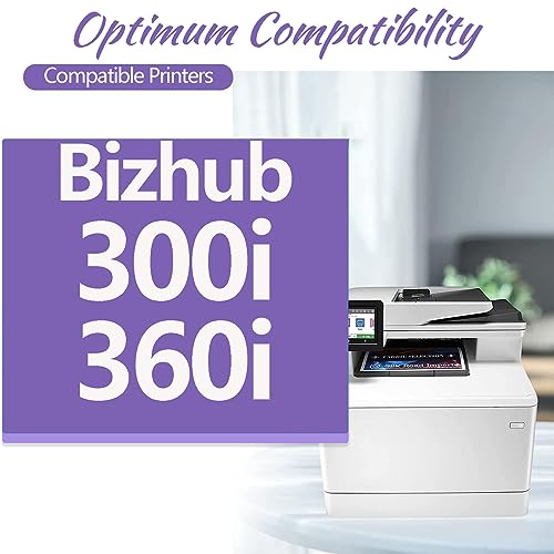ZIRIA Compatible Toner Cartridges Replacement for Konica Minolta TN330, Work with Bizhub 300i 360i Printer 1-Pack