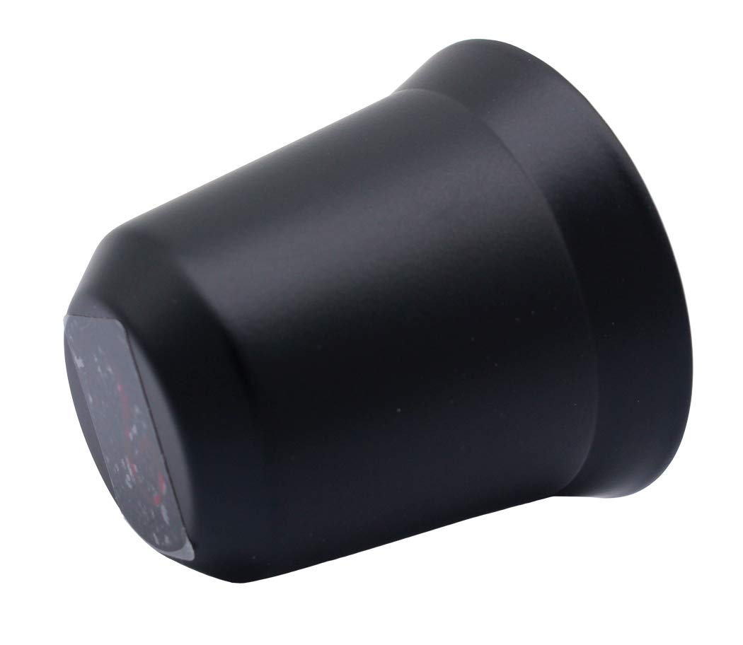 XIAOYU 304 Stainless Steel Espresso Cups Double Wall Thermally Insulated Capsule Coffee Mug, 2.71oz/80ml, Black