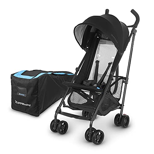 UPPAbaby G-LITE Stroller - Jake (Black/Carbon) + G-LITE Travel Bag