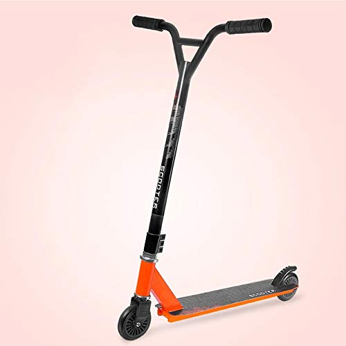 zxcvb Stunt Scooters,Street Scooters,Sports Stunt Jumping and Push Scooters Under 8 Years Old,Both Adults and Children Can Use,Orange-Scooter
