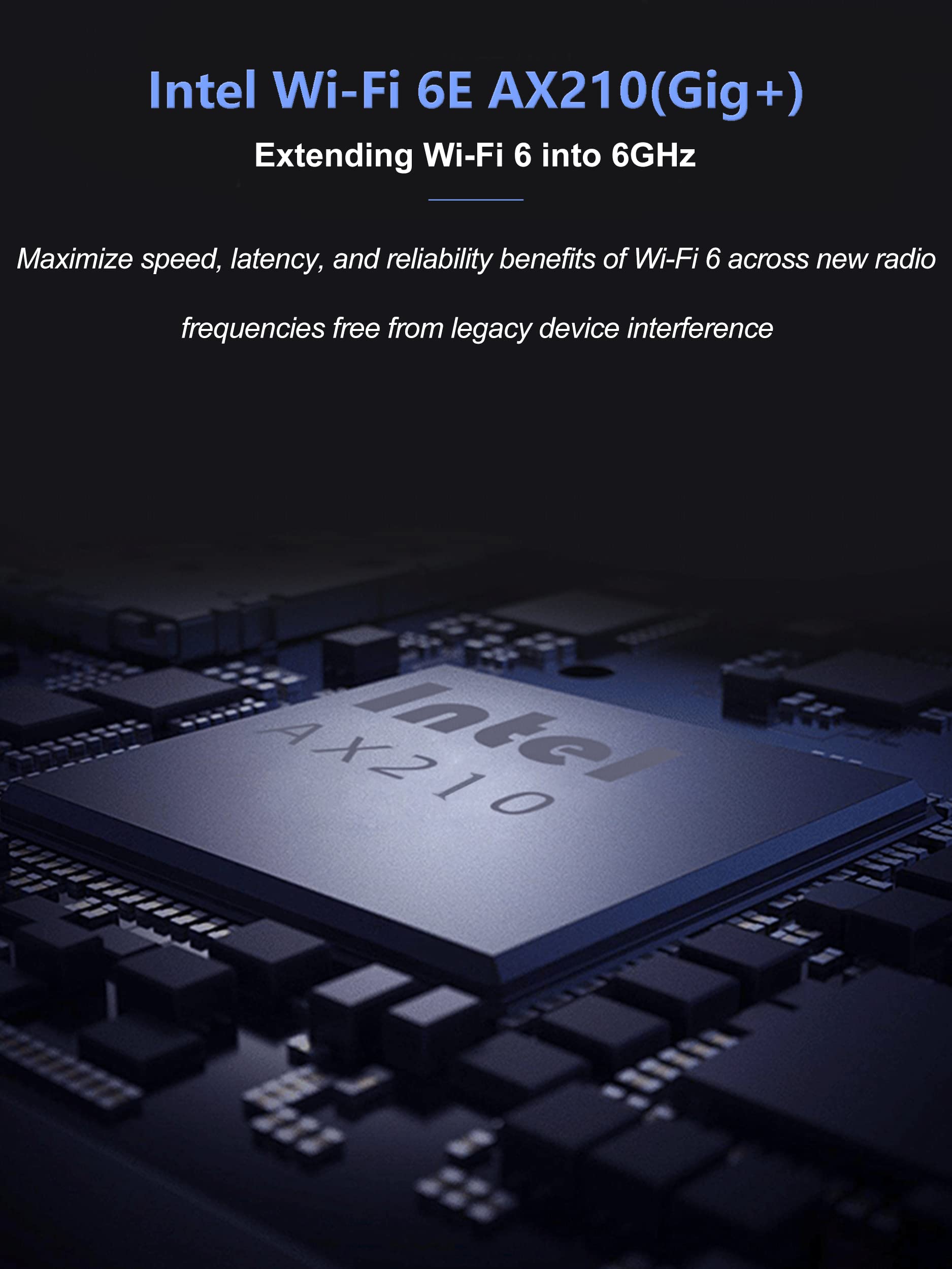 ZYT 3000Mbps PCIe WiFi Card with Bluetooth5.1 for Desktop PC | Intel WiFi 6 AX200 | 5G 2.4G WiFi Bluetooth Card with 160MHz,OFDMA,MU-MIMO | Support Windows 10/11