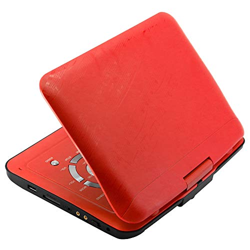 YINSY 9.8" Portable DVD Player,with Swivel HD Screen and Remote Control, Video Player for Kids, Support AV-in/AV-Out/SD/USB