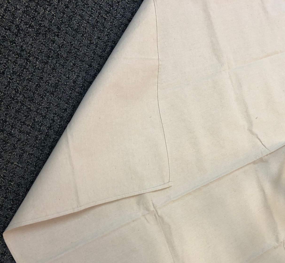 The Contractors Choice Painters Canvas Drop Cloth, Contractor Grade Medium Weight, 8 oz, 4’ x 15’ (CC-DC8-415)