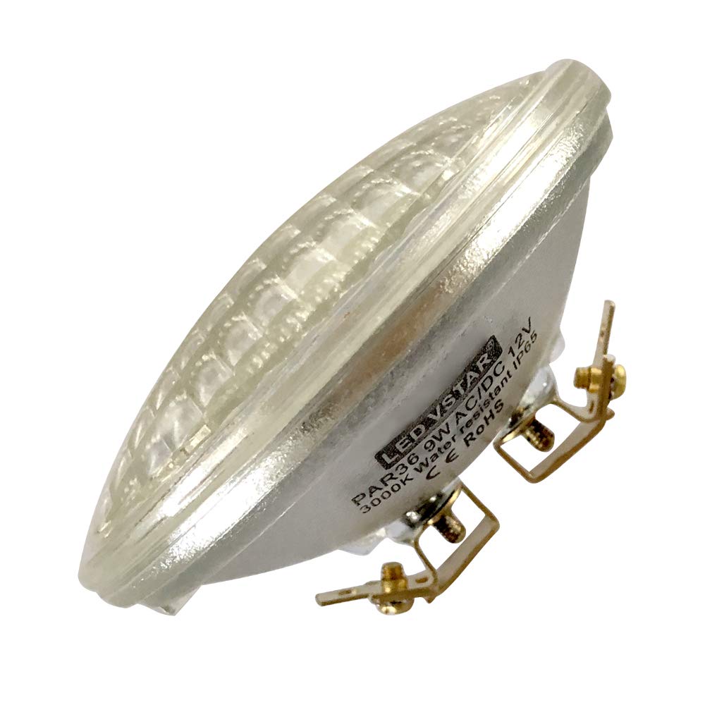 Vstar LED PAR36 9W,Replacement to 50W Halogen,850 Lumens,LED Light bulbs,12V AC/DC Lamp Landscape Waterproof (Warm White)