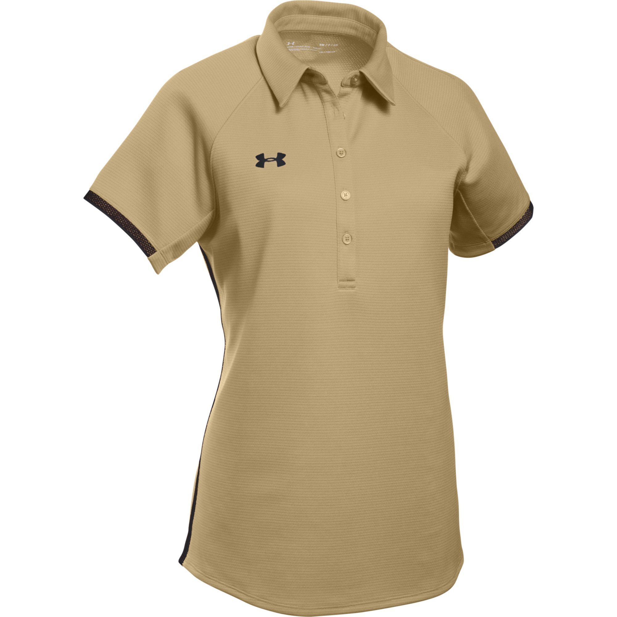 Under Armour Women's Rival Polo Vegas Gold | Black SM