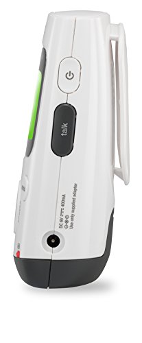 VTech DM271-102 Audio Baby Monitor with Glow-on-Ceiling Night Light, Open or Closed Door/Window Sensor, Vibrating Sound-Alert, Talk Back Intercom & Belt Clip