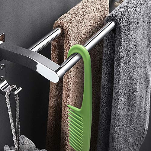 Wapodeai Wide Tooth Comb, Premium Shower Combs for Women, Apply to For Curly, Wet, Dry, Thick Hair (Green)