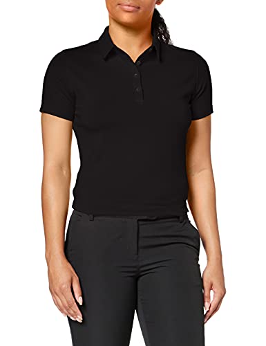 Under Armour Women's UA Zinger Short Sleeve Polo SM Black