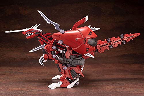 ZOIDS ZD140X EZ-034 Geno Breaker Repackage Version, Total Length: Approx. 13.8 inches (350 mm), 1/72 Scale, Plastic Model, Molded Color