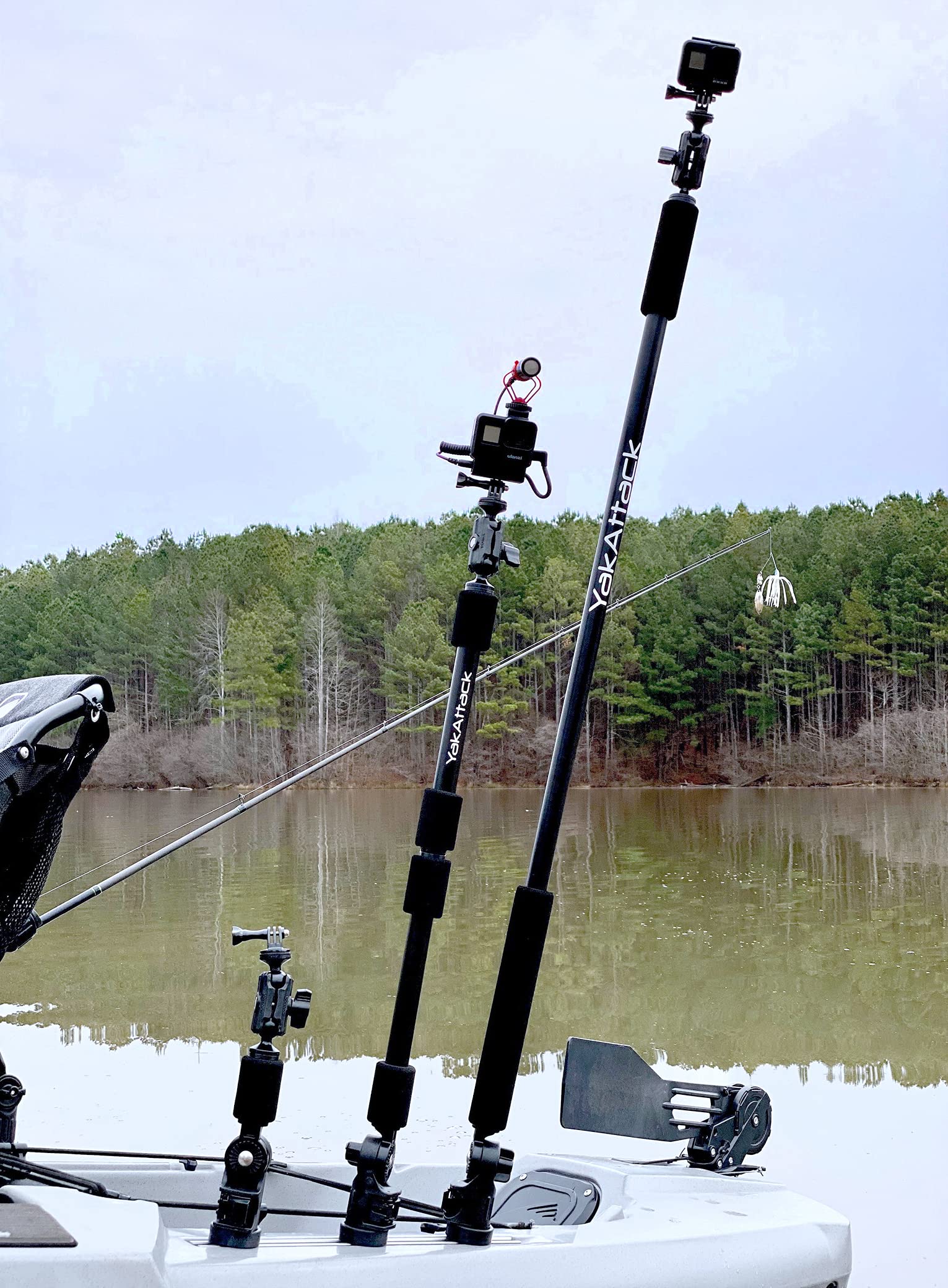 YakAttack PanFish Portrait Pro Camera Mount (CMS-1001)