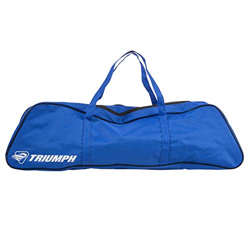 Triumph Sports Multi-Sport Versatile Combo Outdoor Game Net Set Includes Volleyball, Badminton, and Pickleball, Blue (35-7510-2)