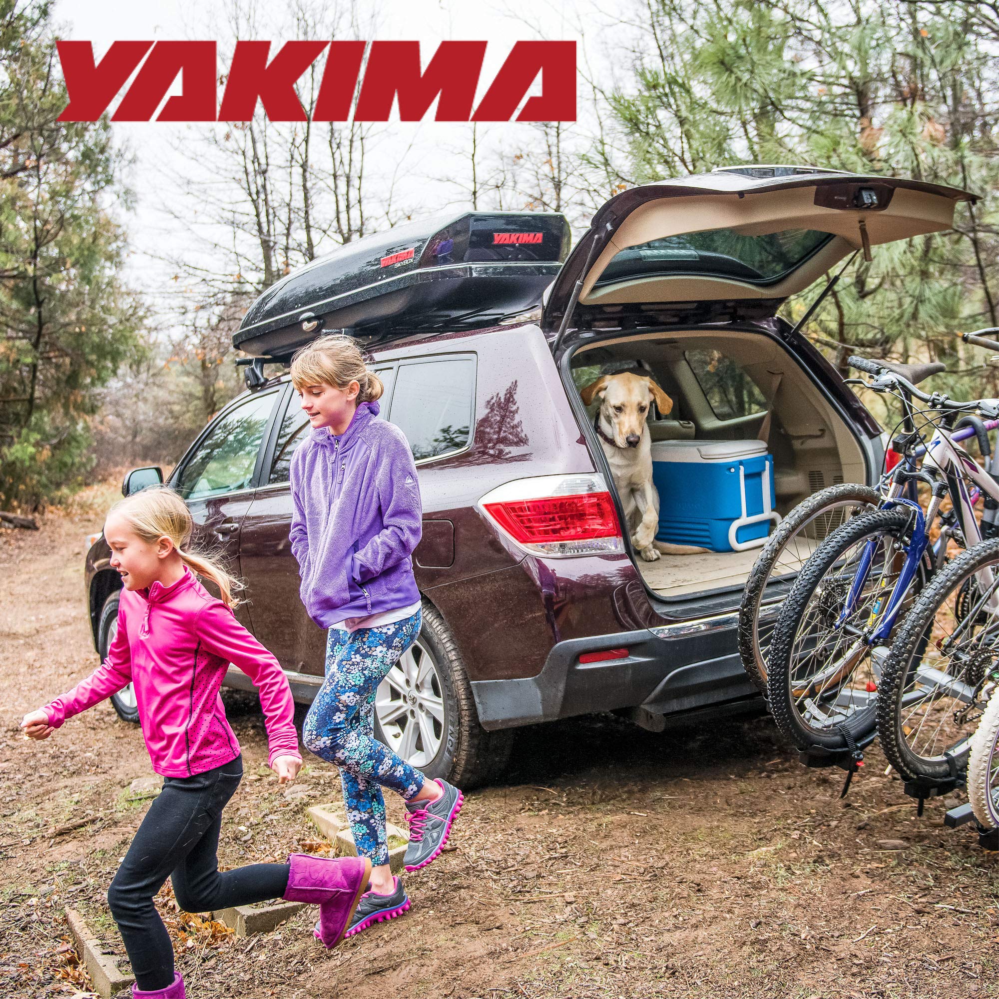YAKIMA - FourTimer Hitch Mount Tray Bike Rack, 4 Bike Capacity