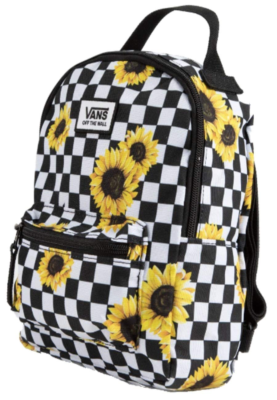 Vans MINI Checkered Yellow Flower Small Backpack