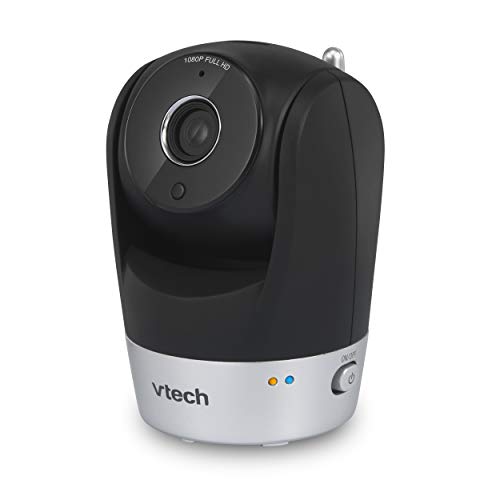 VTech VC9511 Wi-Fi IP Camera with 1080p Full HD, Remote Pan & Tilt, Free Live Streaming, Free motion-detected recording, Automatic Infrared Night Vision & Smart Security Alarm