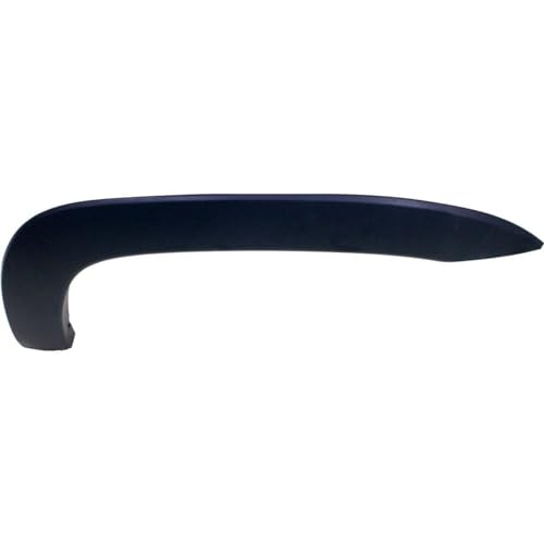 Truck Front Fender Flare, Passenger Side Right RH Hand, Thermoplastic Bolt-On, Replacement for Selected Model GRE-3132
