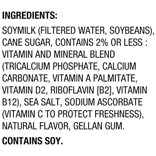Silk Soymilk, Original, Dairy-Free, Vegan, Non-GMO Project Verified, Half Gallon, 64 Fl Oz