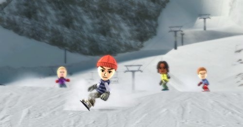 WE SKI & SNOWBOARD WII