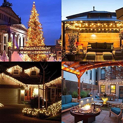WDWL Fairy Tale String Lights, Waterproof Lights, Outdoor Starry Sky Lights, Solar String Lights, Home, Garden, Party, Holiday Decorative Lighting