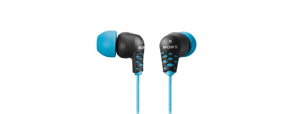Sony MDR-EX37BL Blue In-Ear Headphones EX Series MDREX37 New