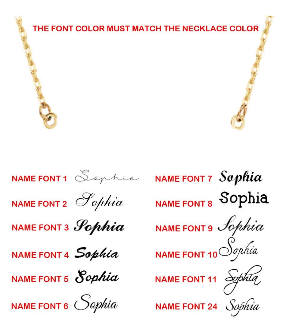 WENSDIA Personalized Names Custom Name Necklace Pendant,18K Gold Plated Nameplate Personalized Jewelry Name Chain Gift for Women (Style 2 18")