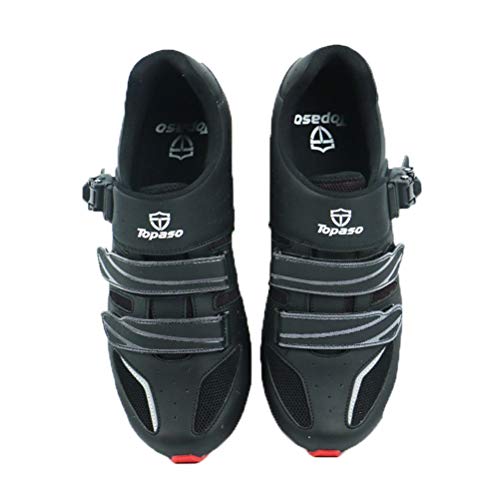 Weisheng Pro Reinforced Men's Sports Cycling Shoes Black