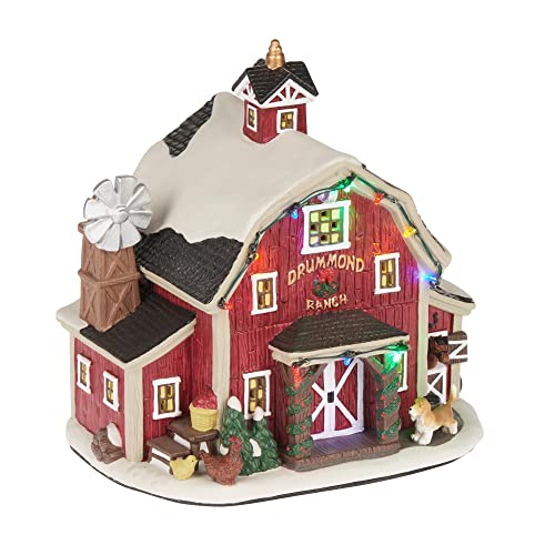The Pioneer Women Christmas Village Decoration, Drummond Ranch