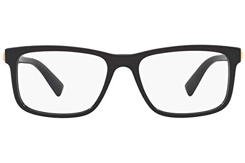 Versace Men's VE3253 Eyeglasses 55mm, Black, 55/17/145
