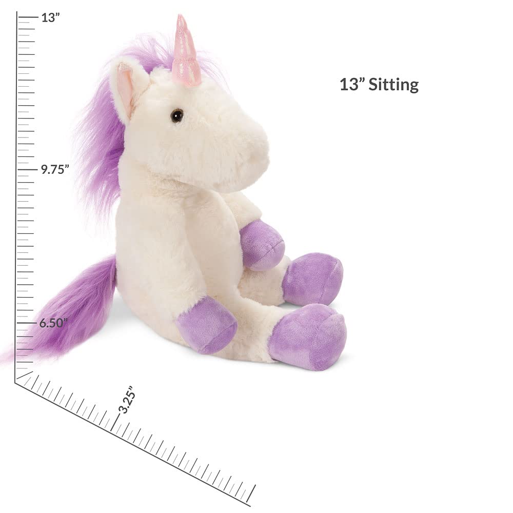 Vermont Teddy Bear Stuffed Unicorn - Unicorn Stuffed Animal, PJ Pals, 13 inch
