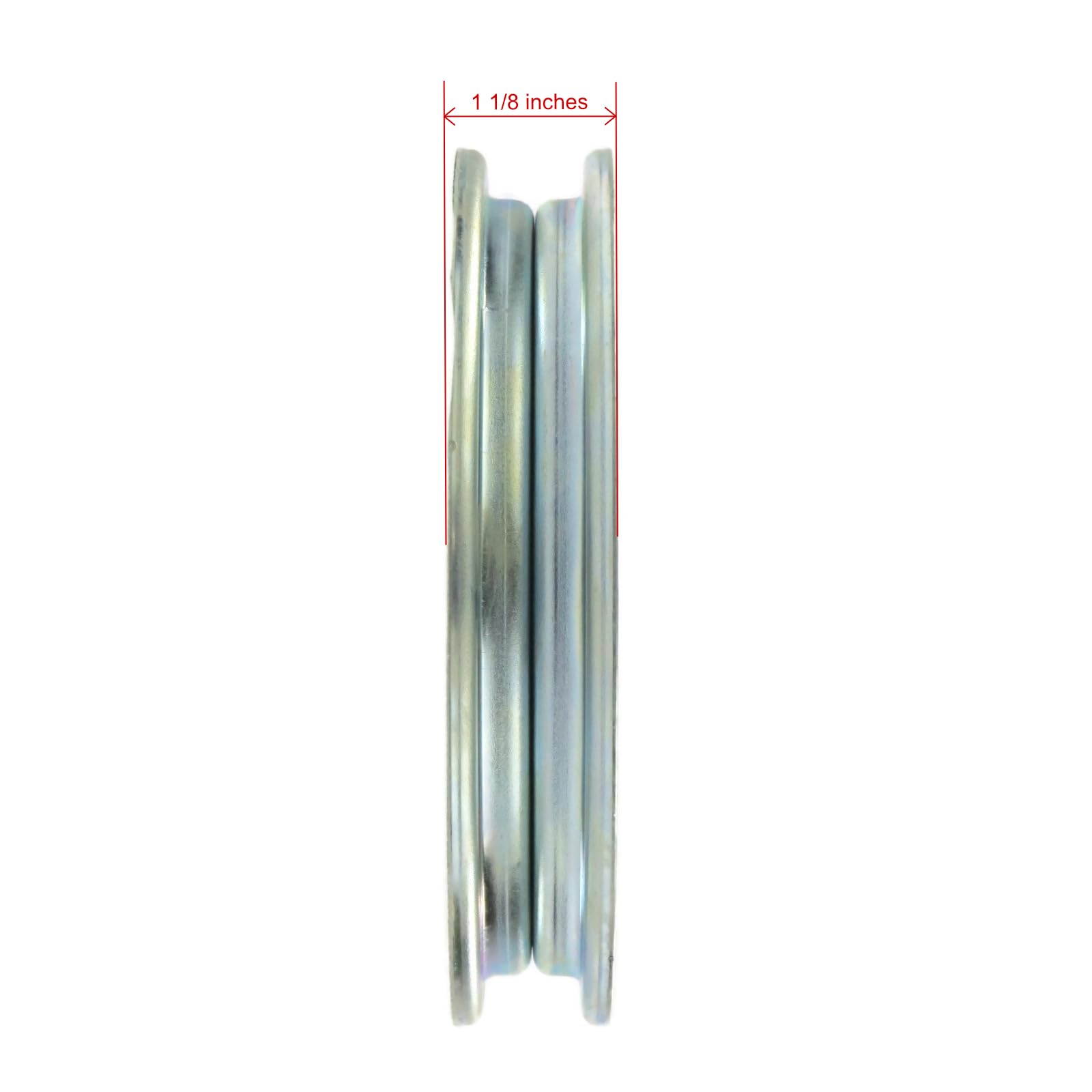 The ROP Shop Flat Idler Pulley for Many Toro Z Master Mowers with 48", 52", 60", & 72" Decks