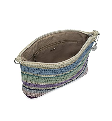 The Sak womens Hand-crochet 3-in-1 Lumi Hand Crochet 3 in 1 Crossbody, Mendocino Stripe, One Size US
