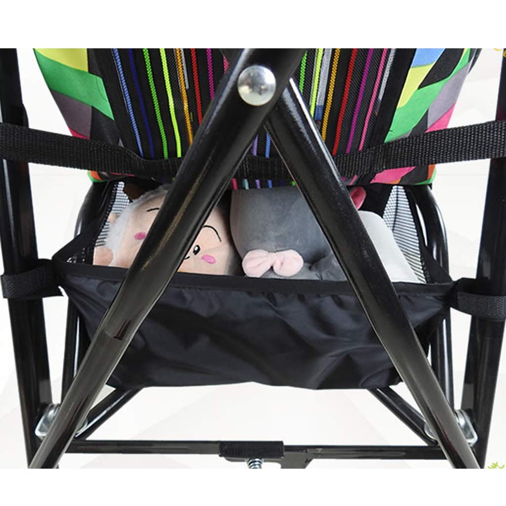 Yuxiale Baby Stroller Pram Waterproof Bottom Basket Infant Pushchair Buggy Shopping Storage Case Organizer Bag Mesh Netting Accessories Organizer