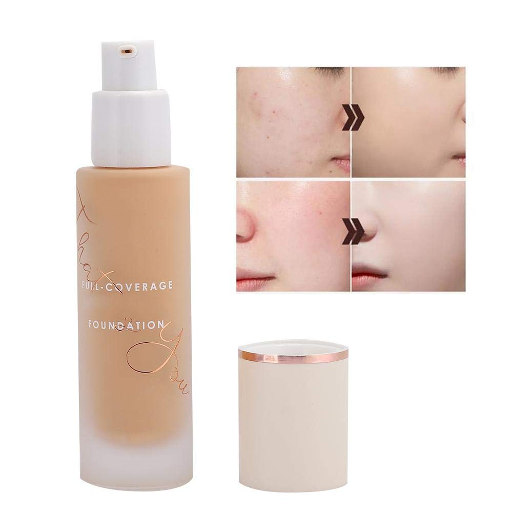 yuytee Matte Liquid Foundation, Moisturizing BB Cream, Waterproof Lasting Blemish Covering Concealer, Make-Up Base (#6)