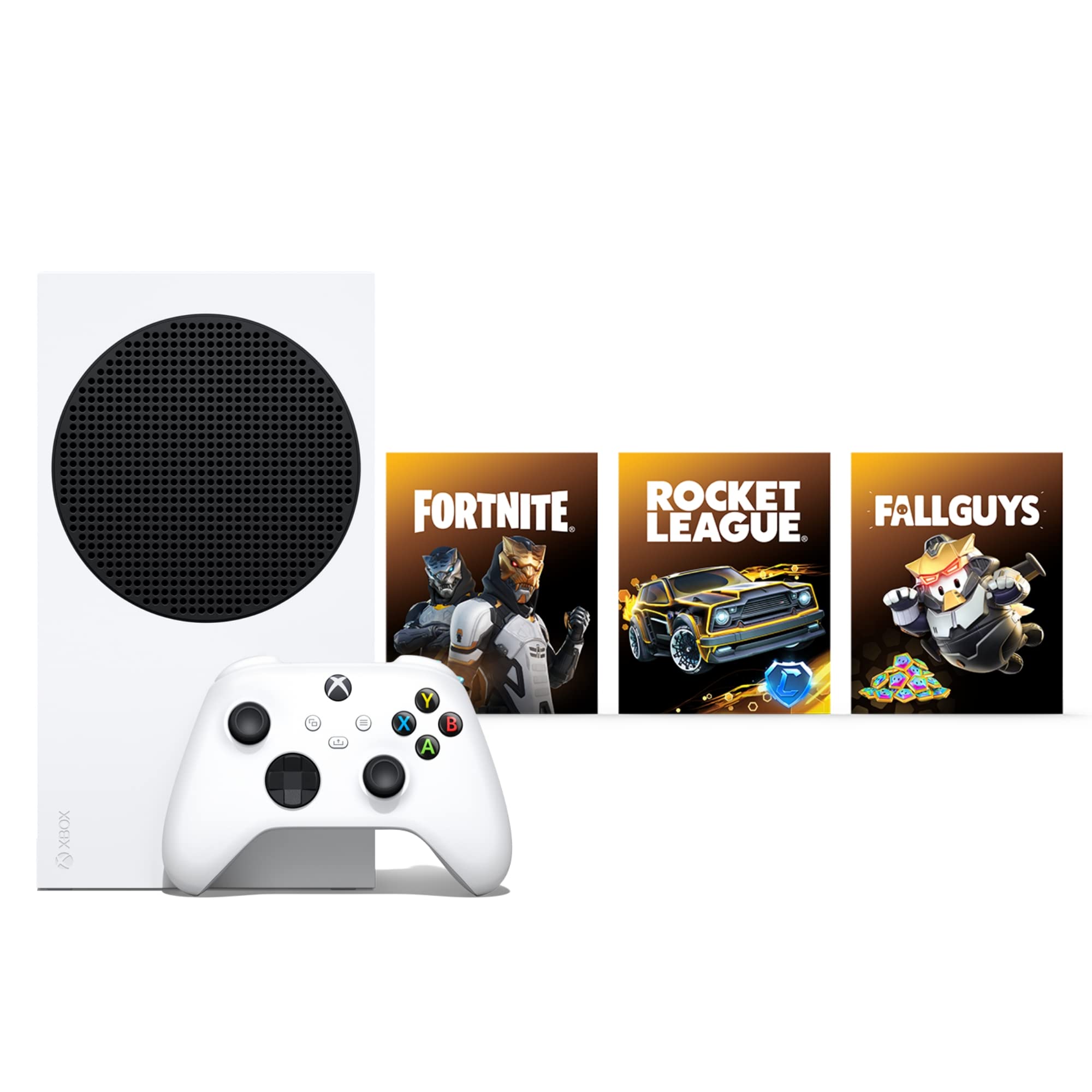 Xbox Series S - Bonus Content Featuring Fortnite, Rocket League, Fall Guys (Renewed)