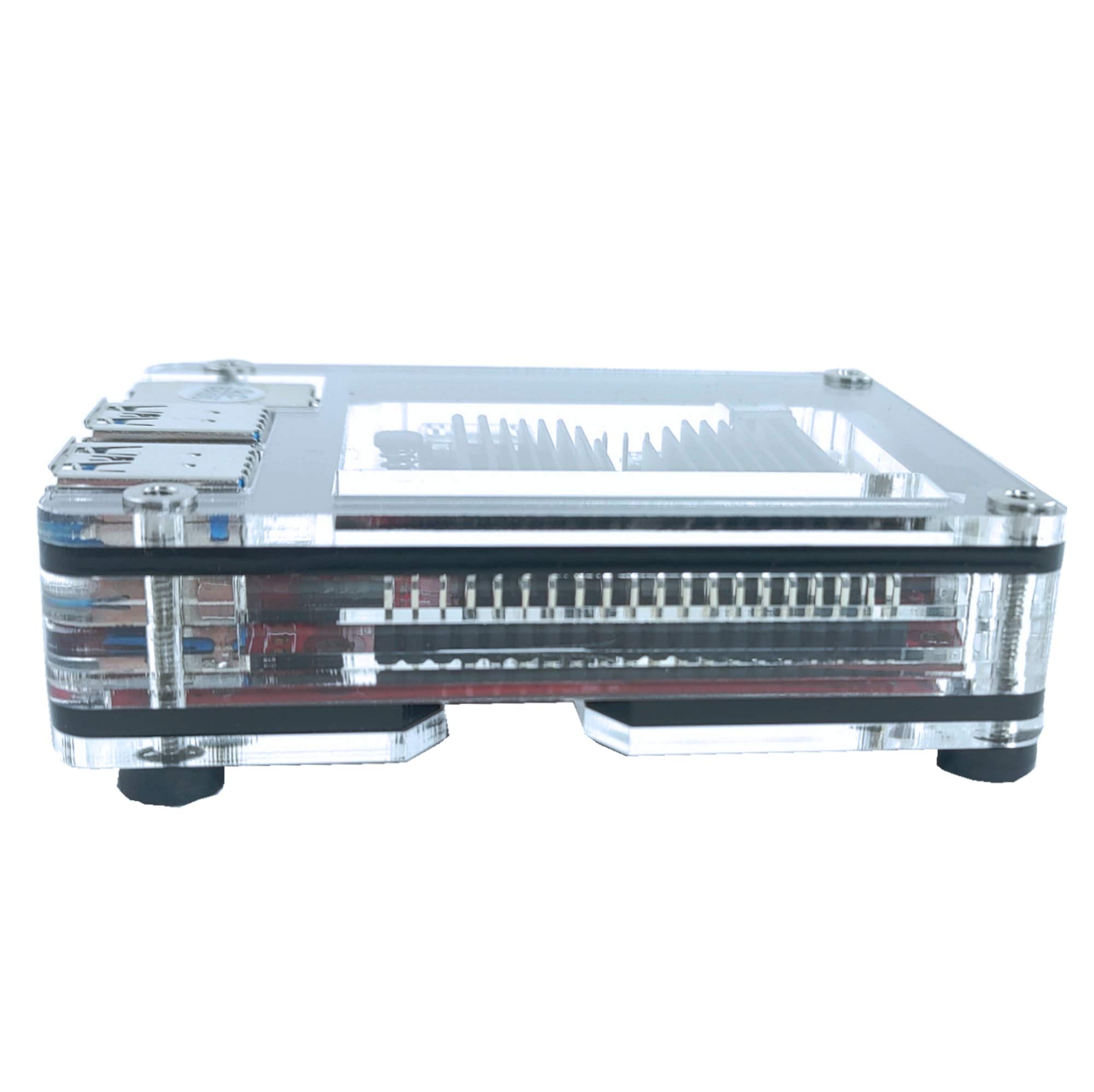 Zebra Case for The Odroid C4 (Black)
