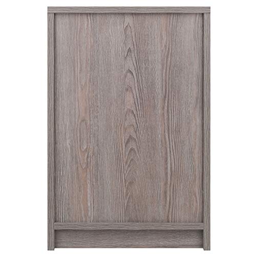 Winsome Wood Molina Accent Table, Ash Gray 15.75 in x 11.75 in x 23.62 in