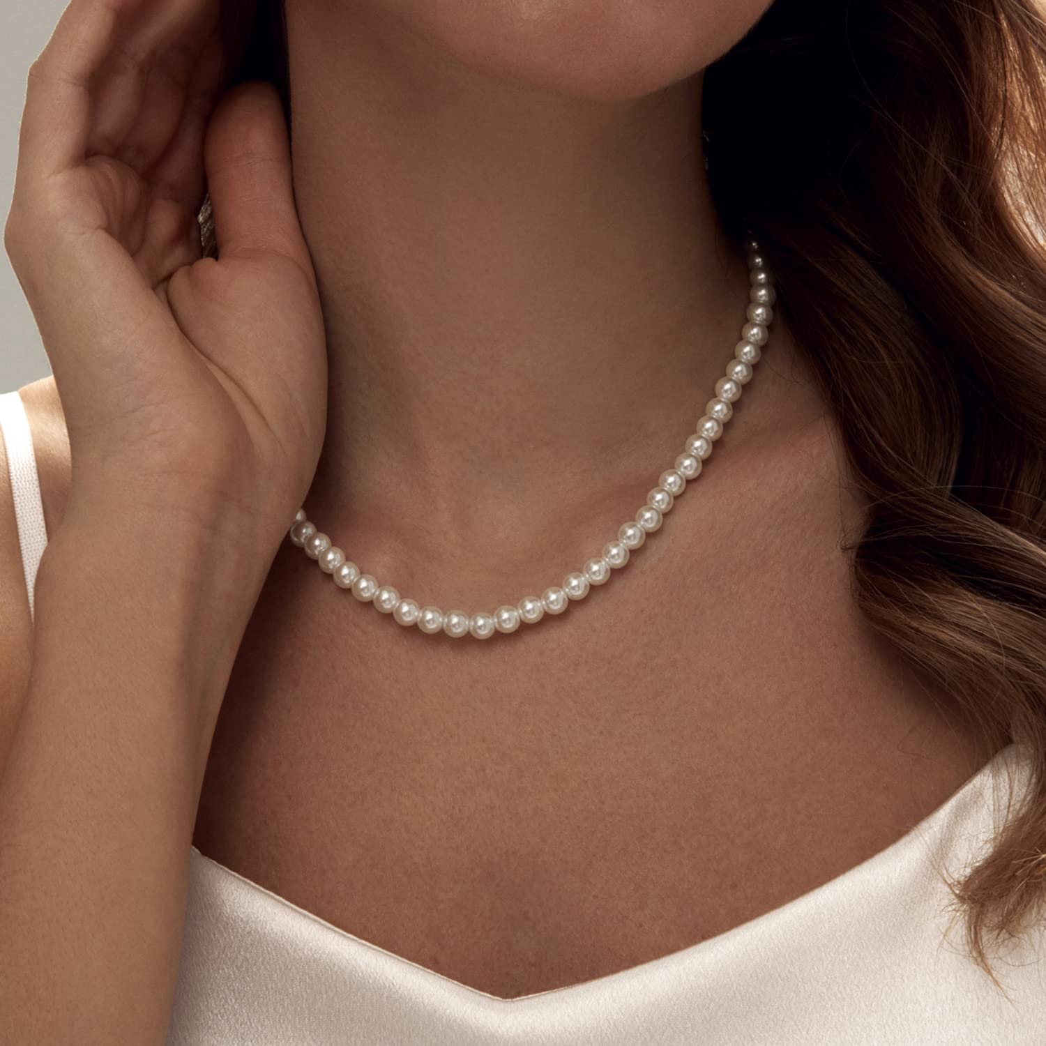 Zeffy Pearl Necklace for Women