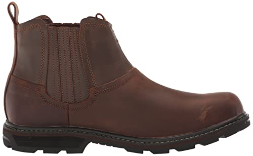 Skechers Men's Blaine Orsen Ankle Boot,Dark Brown,9.5 M US