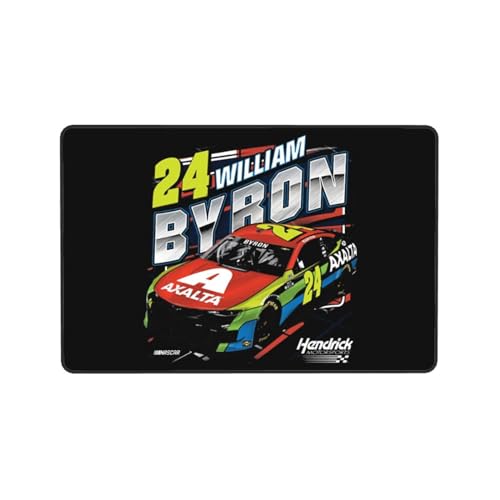 William Byron 24 Luxury Rug for Bedroom Living Room, Area Rubber Backing Non Slip Mat