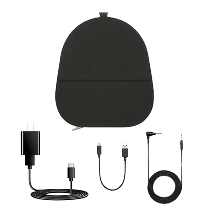 sony WH-1000XM5 Noise Canceling Wireless Over-Ear Headphones (Black) & Case
