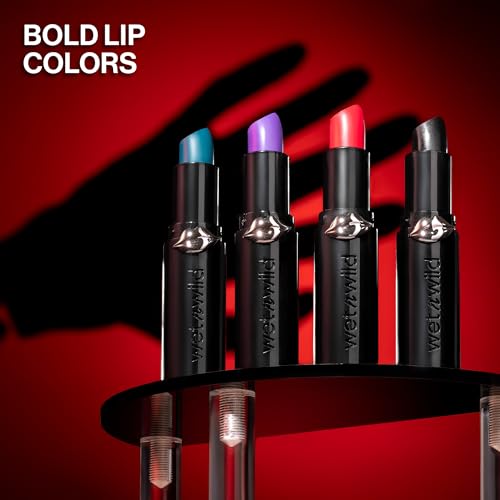 wet n wild Halloween Fantasy Makers Mega Last Lip Color Matte - Eerie Onyx