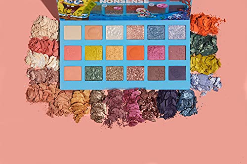 wet n wild Palette SpongeBob Squarepants Makeup Eyeshadow and Makeup Pigment Set 1114233, Nautical Nonsense, 0.82 Ounce