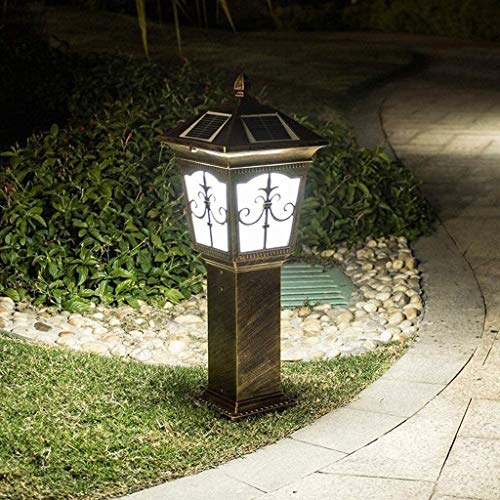 XMMDD Solar Garden Light, European-Style Garden Led Home Outdoor Garden Waterproof Grass Lamp